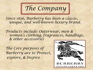 Social media burberry presentation | PPTX