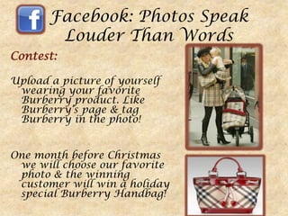 Social media burberry presentation | PPTX