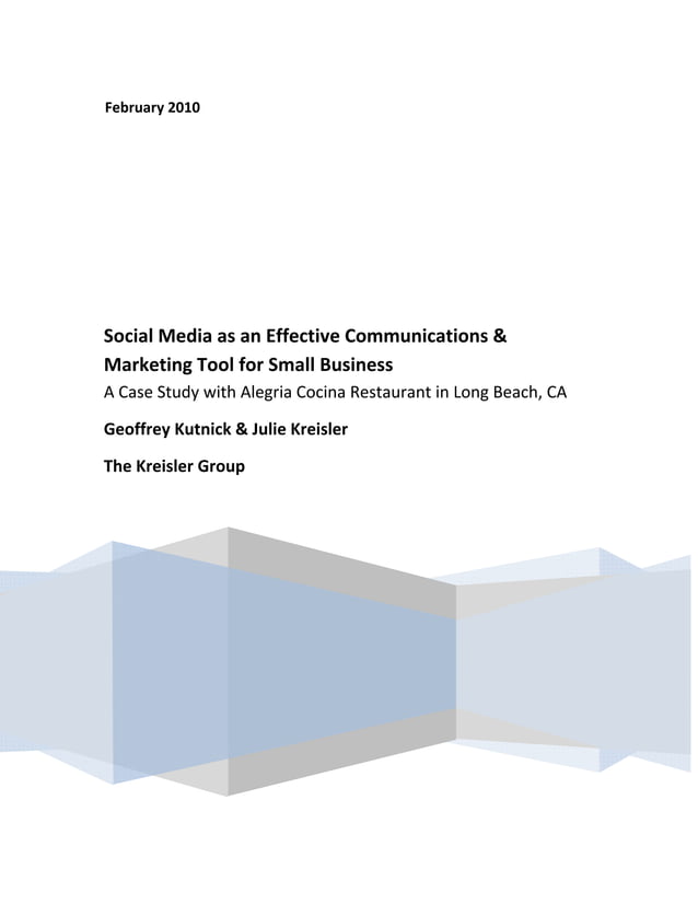 Social Media Case Study | PDF
