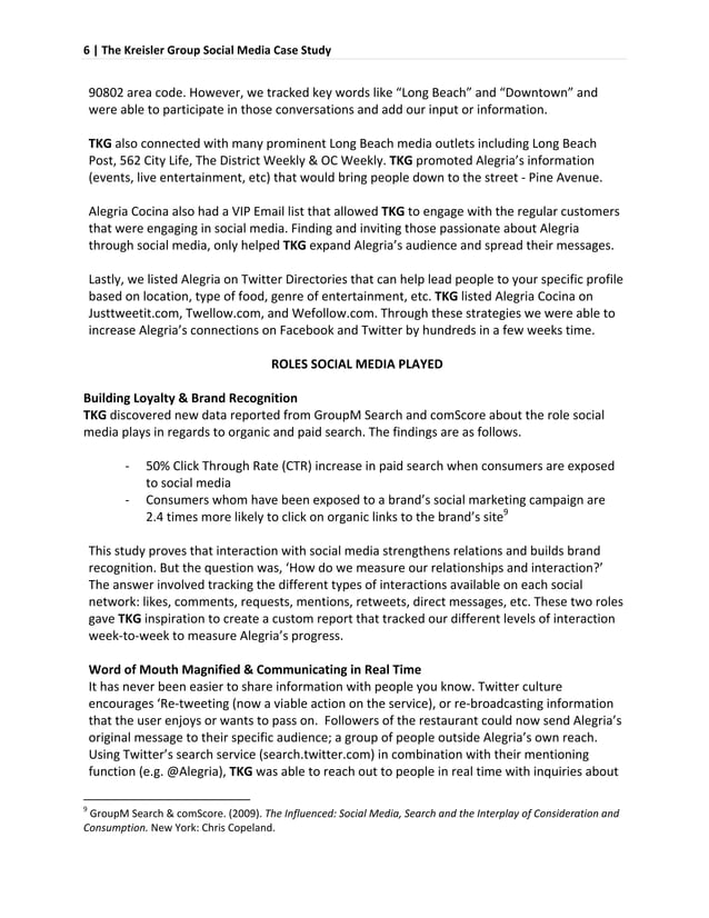 Social Media Case Study | PDF