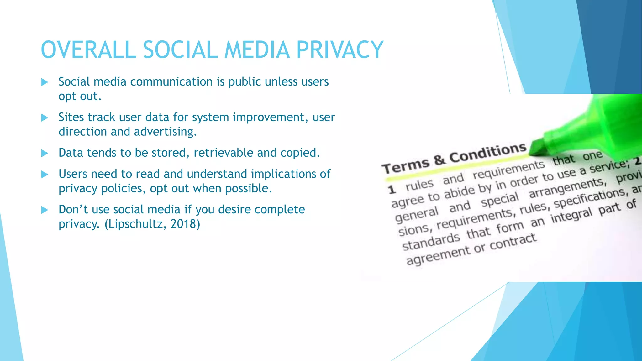 Social media Big Data and Privacy | PPTX