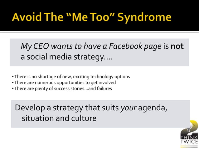 Social Media - Reality Check List | PPT