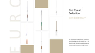 EuroThreads Before & After PDO Thread Lift Presentation | PPT