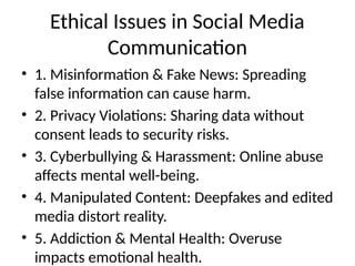 Social_Media_Communication_Ethics.pssptx | PPTX