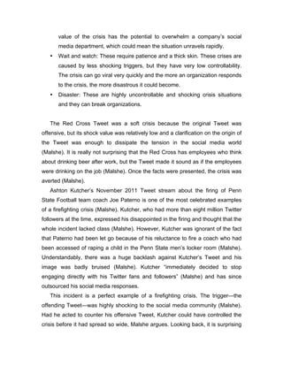 Social media crisis management | PDF