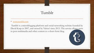 Social Media Cullison | PPTX | Social Networking | Internet