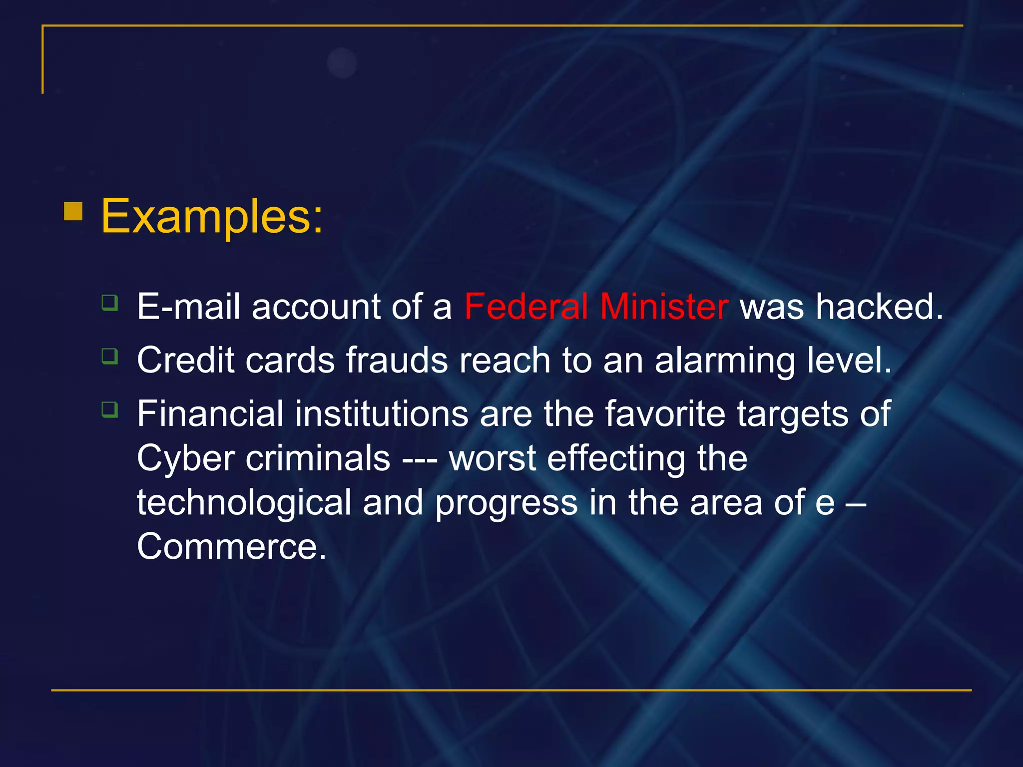 Social media & cyber crime | PPT