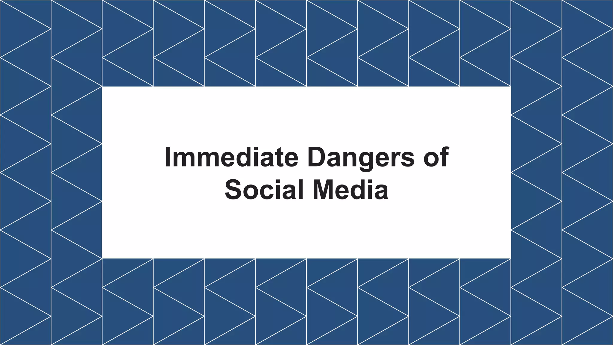 Social media dangers | PPTX