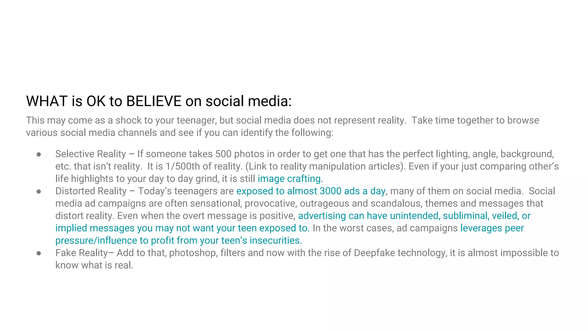 Social media dangers | PPTX