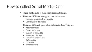 Social media data analysis | PPTX