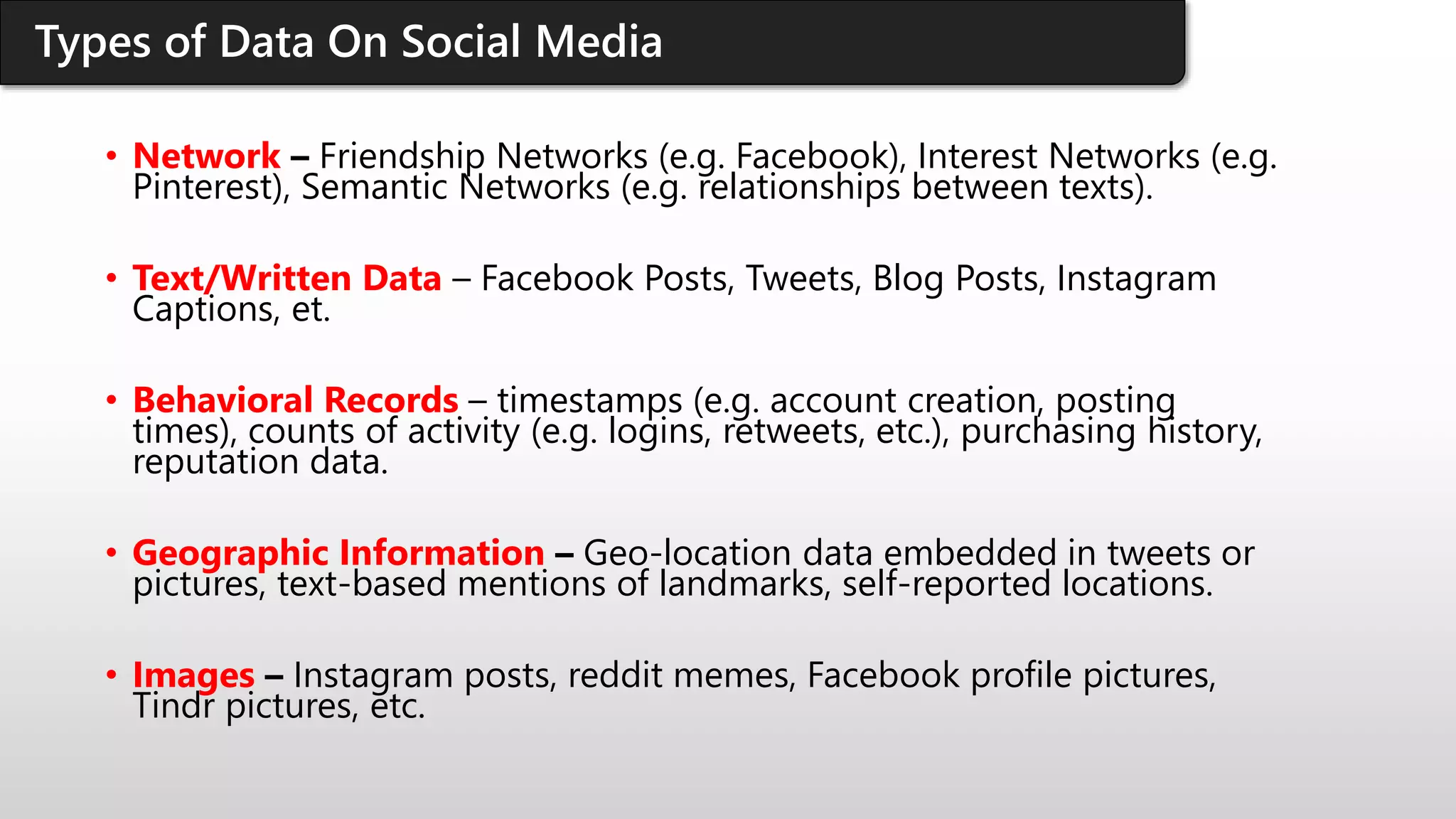 Social Media Data Collection & Analysis | PPTX
