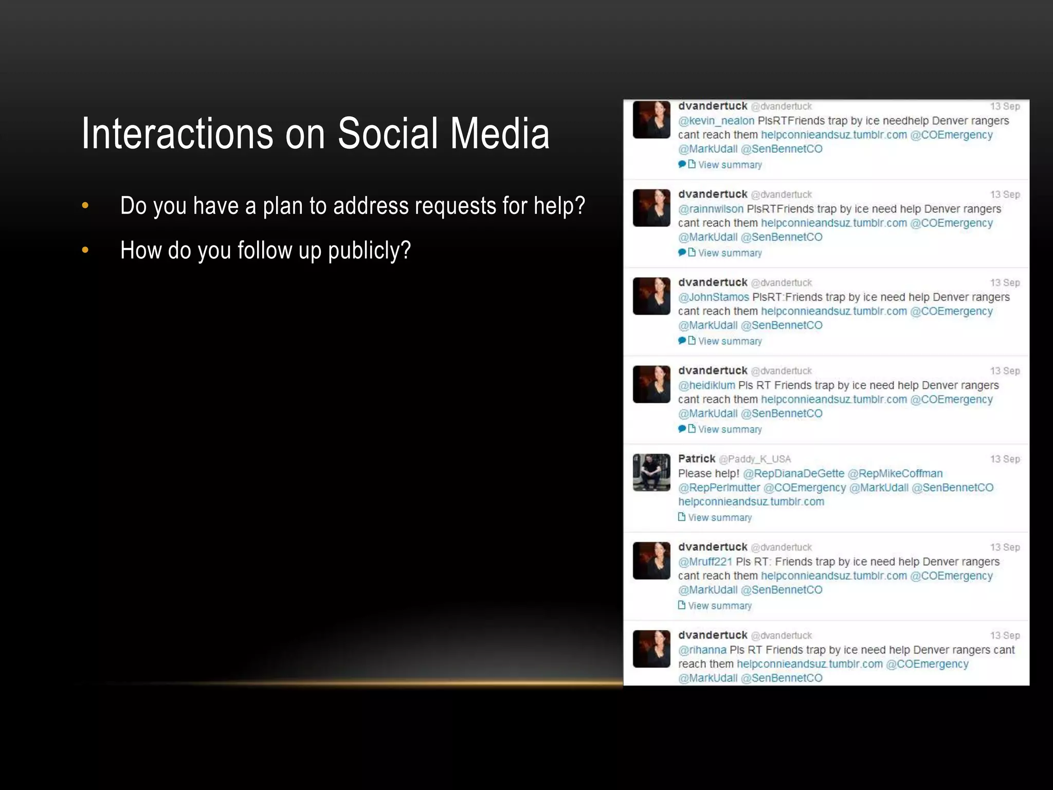 Social Media during Disaster and Recovery | PPTX | Social Networking ...
