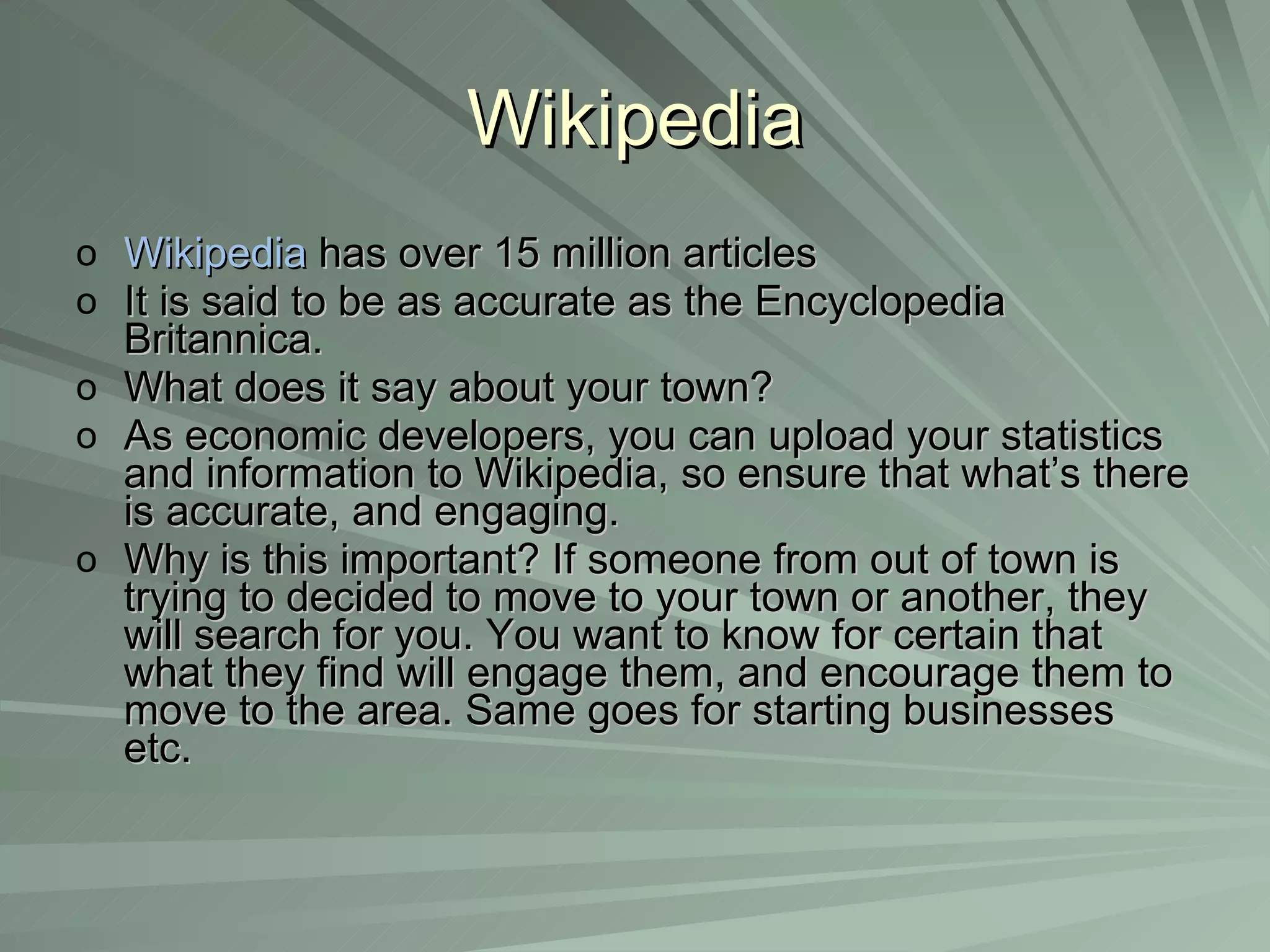 Social Media & Economic Development | PPT