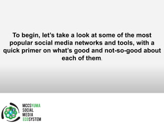Social media ecosystem | PPTX