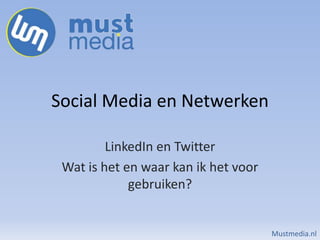 Social media en netwerken | PPTX | Social Networking | Internet