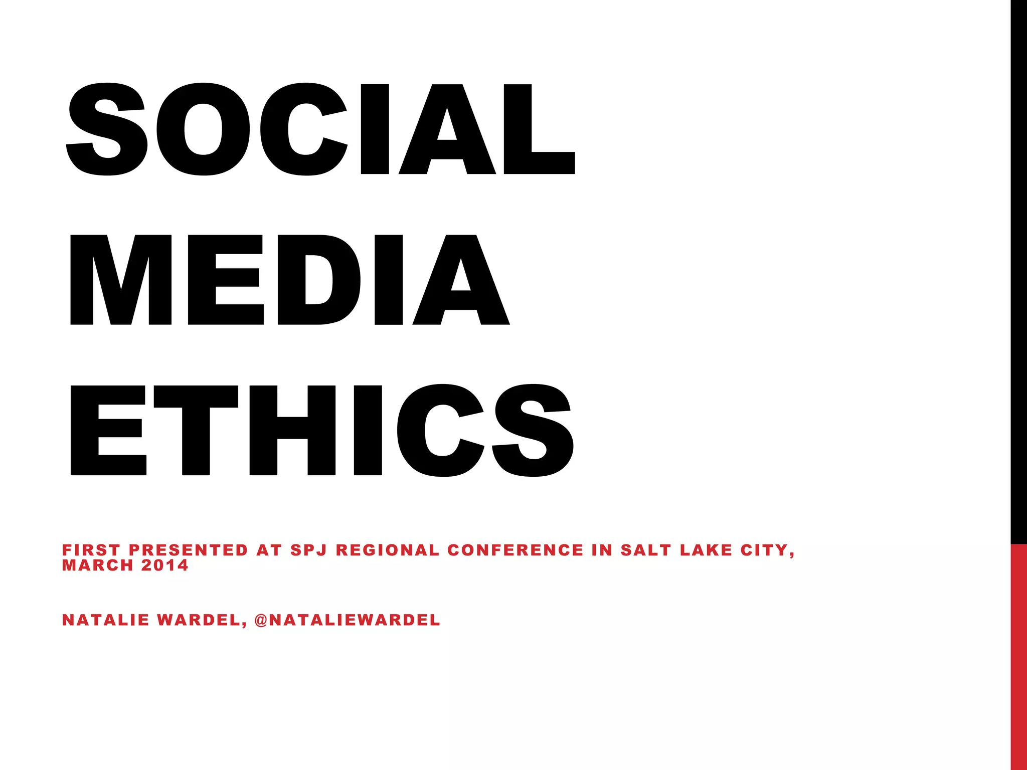 Social Media Ethics Quiz | PDF