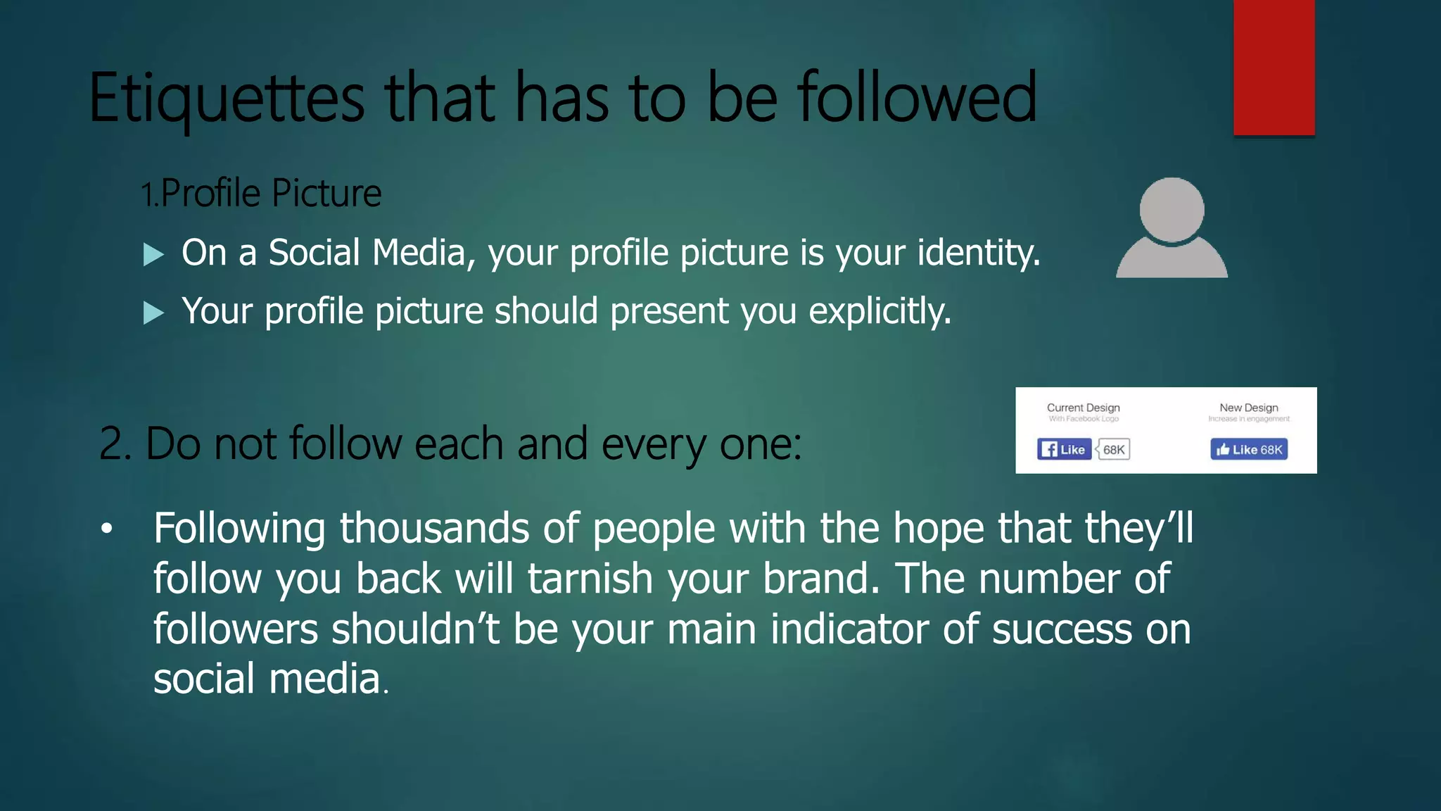 Social media etiquette | PPTX