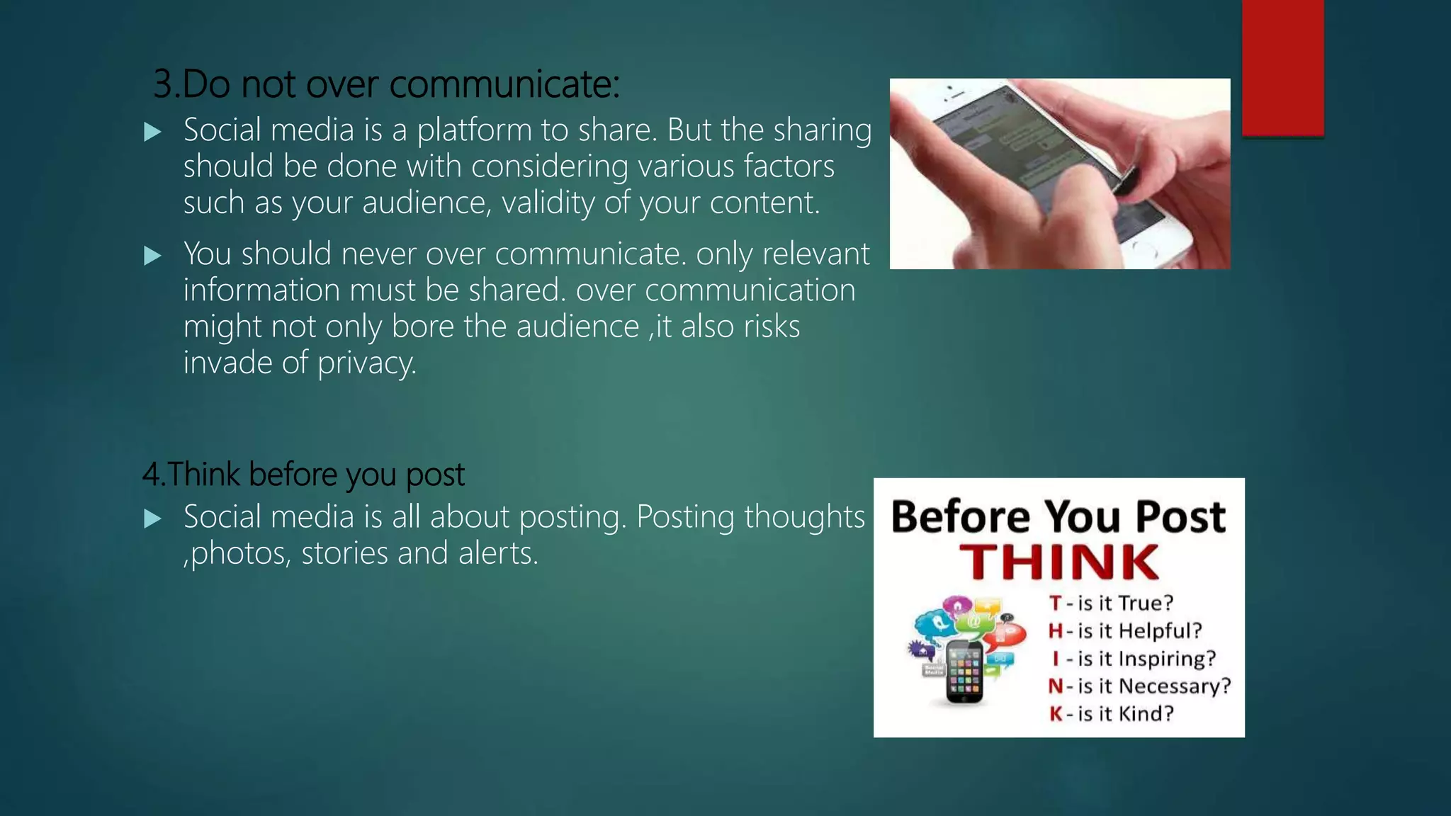 Social media etiquette | PPTX
