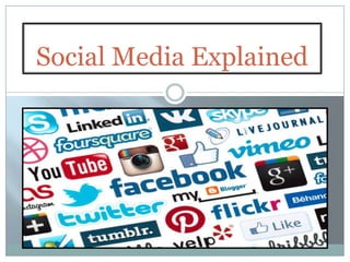 Social media: Explained and made easy | PPTX