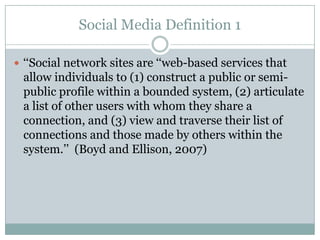 Social media: Explained and made easy | PPTX