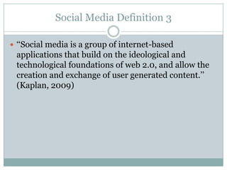 Social media: Explained and made easy | PPTX