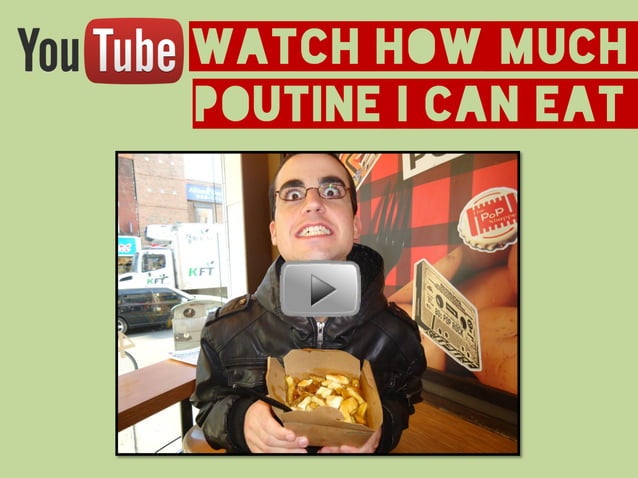 Social Media Explained With Poutine By David Wogan | PDF | Desserts and ...