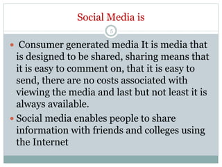 Social Media And Impact Of Computer On Our Sociaty | PPTX | Social ...