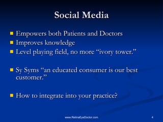 Social Media for a Medical Practice | PPT