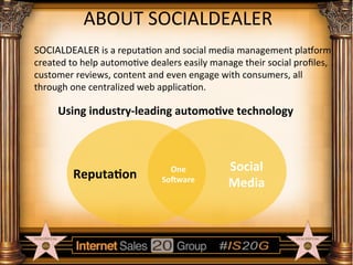 Phil Penton – Social Media for Dealerships | PDF