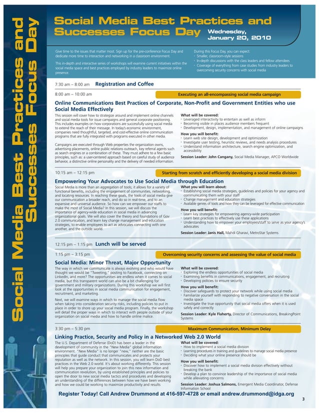 Social Media For Defense & Government 2010 | PDF