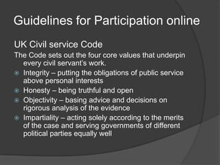 The Use of Social Media in Local Authorities | PPT