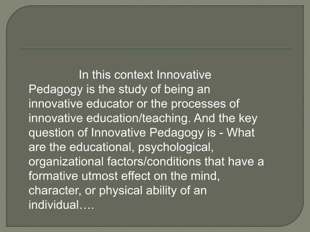 Social media for pedagogical innovation | PPTX