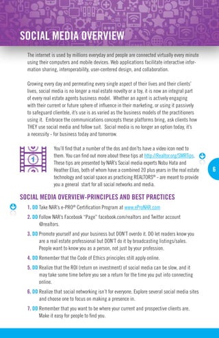 Social media for realtors 101 dos and don'ts | PDF | Social Networking | Internet