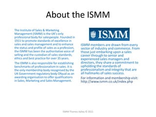 Social media for sales and marketing (nigel morgan) | PPT