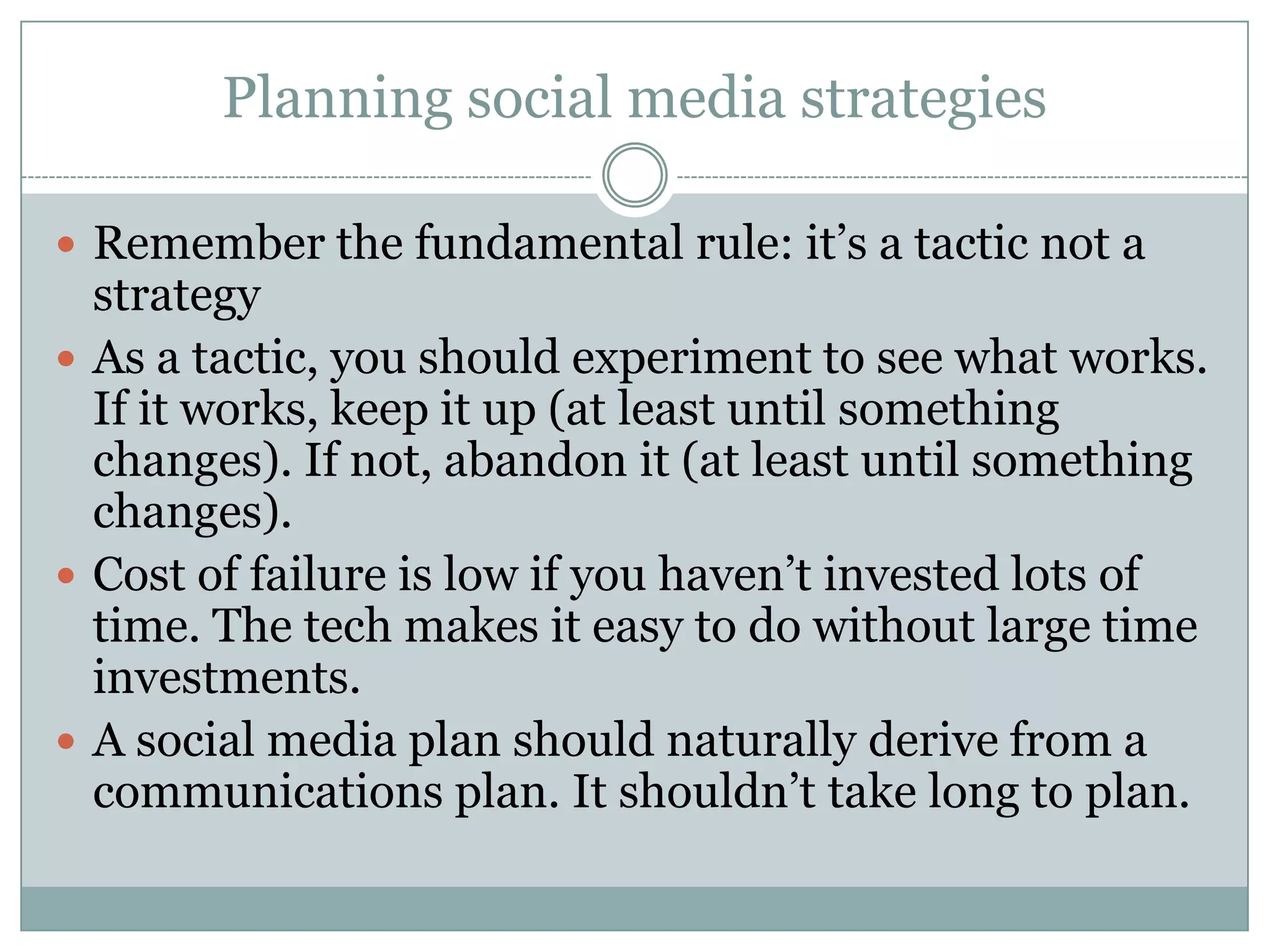 Social media for science writers | PPT