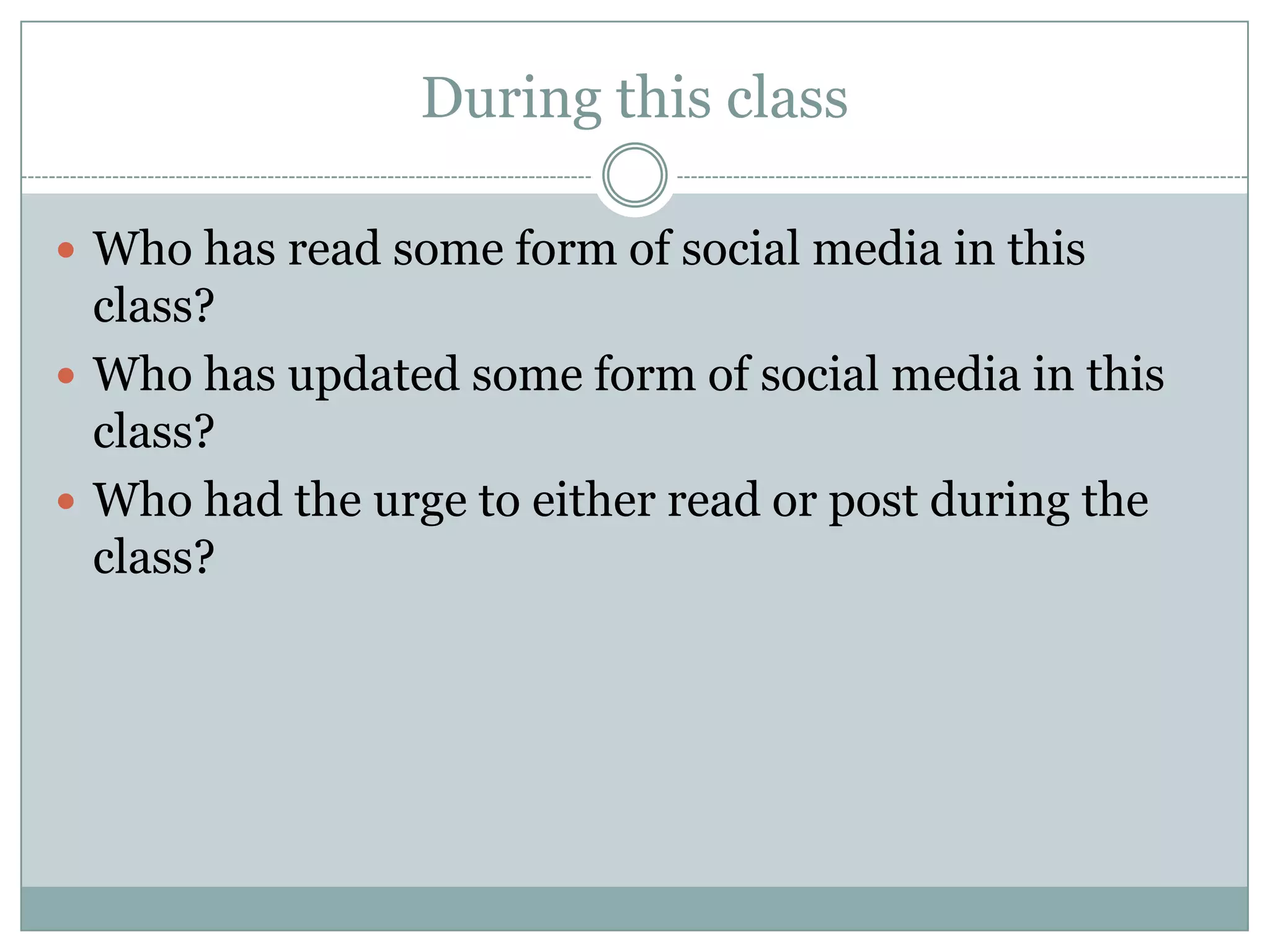 Social media for science writers | PPT