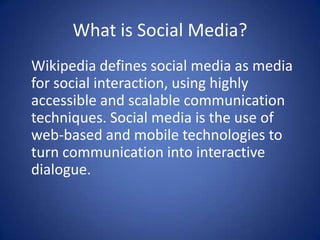 Social media for small business | PPT