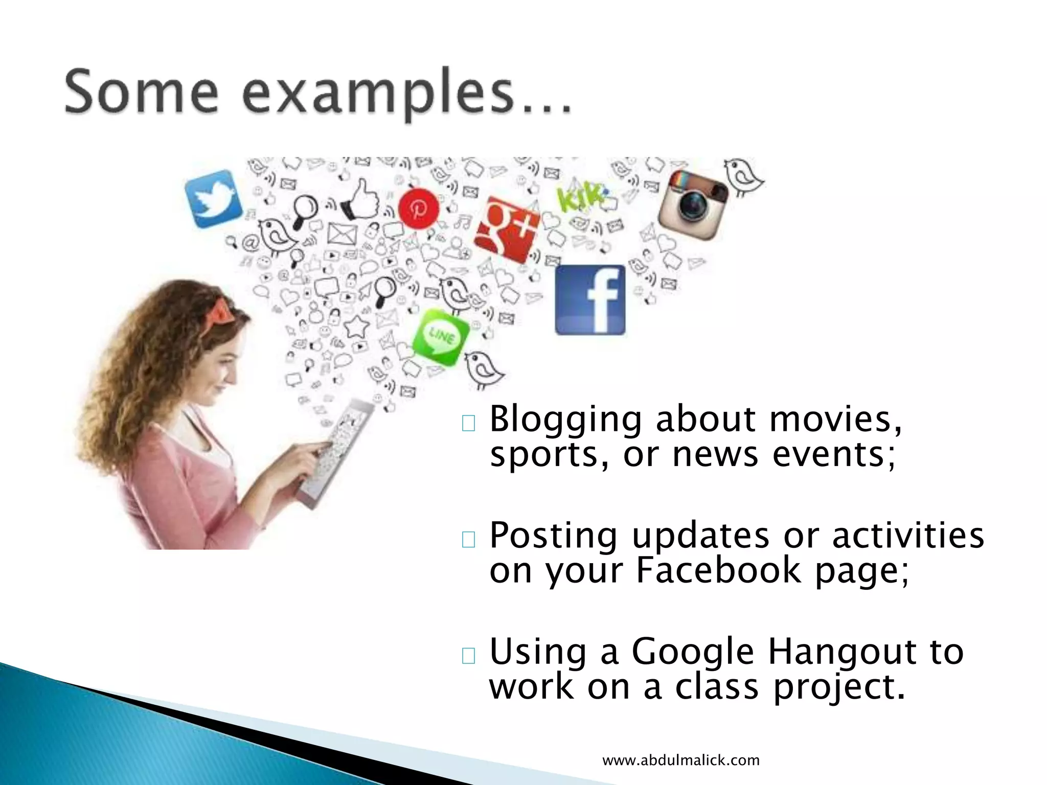 Social Media for Students | PPTX