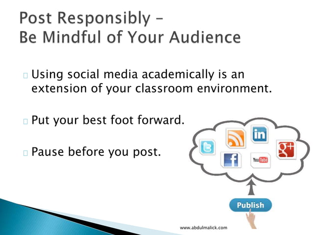 Social Media for Students | PPTX
