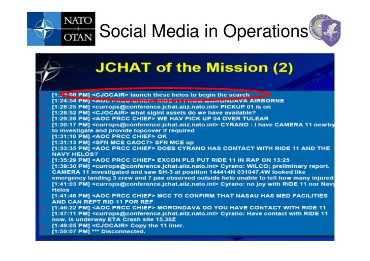 Social media for the Military