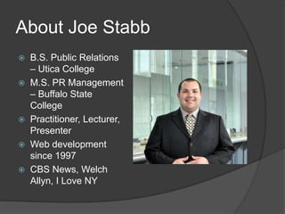 Social Media & Foursquare | PPT