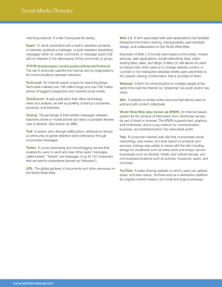 Social Media Glossary | PDF