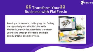 Unlimited graphic design for monthly fee | PPTX