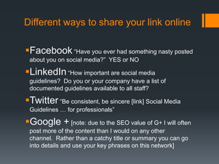 12 Social Media Tips for your 2014 Strategies | PPT