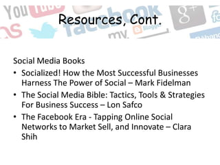 Social media hand out | PPTX | Social Networking | Internet