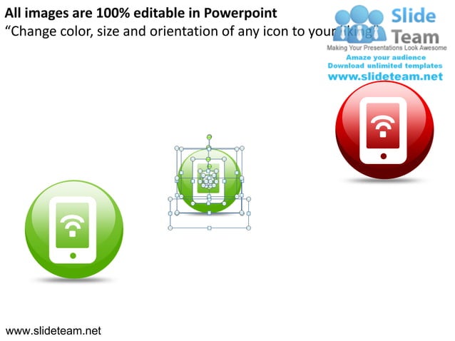 Social media icons powerpoint presentation slides. | PDF