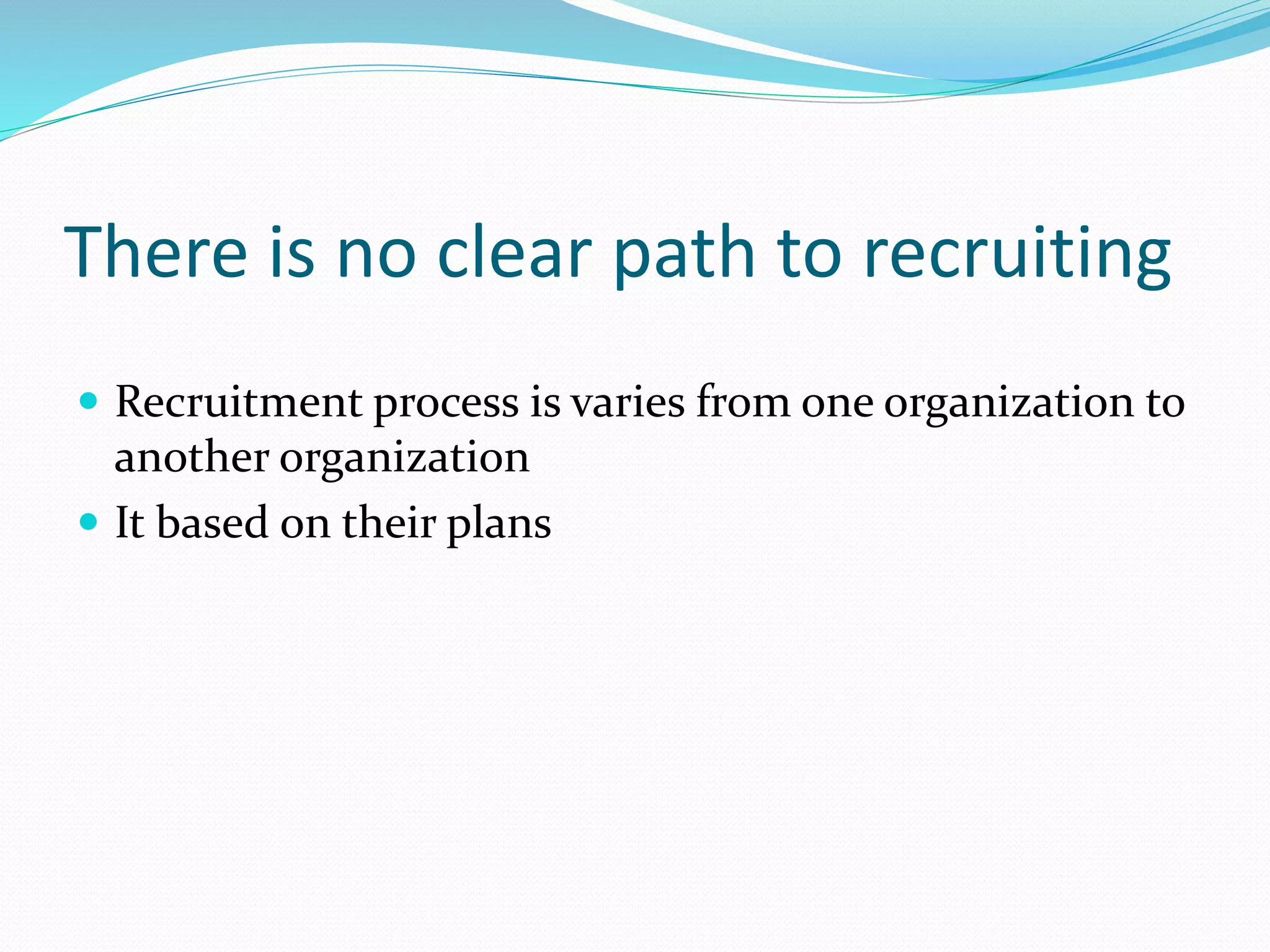 Social media impact on recruitment process | PPT
