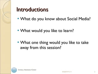 Social media in adult education | PPT