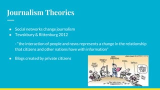 Social Media in Journalism | PPT