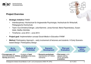 Always chasing something - Students' perspective on Social Media in ...